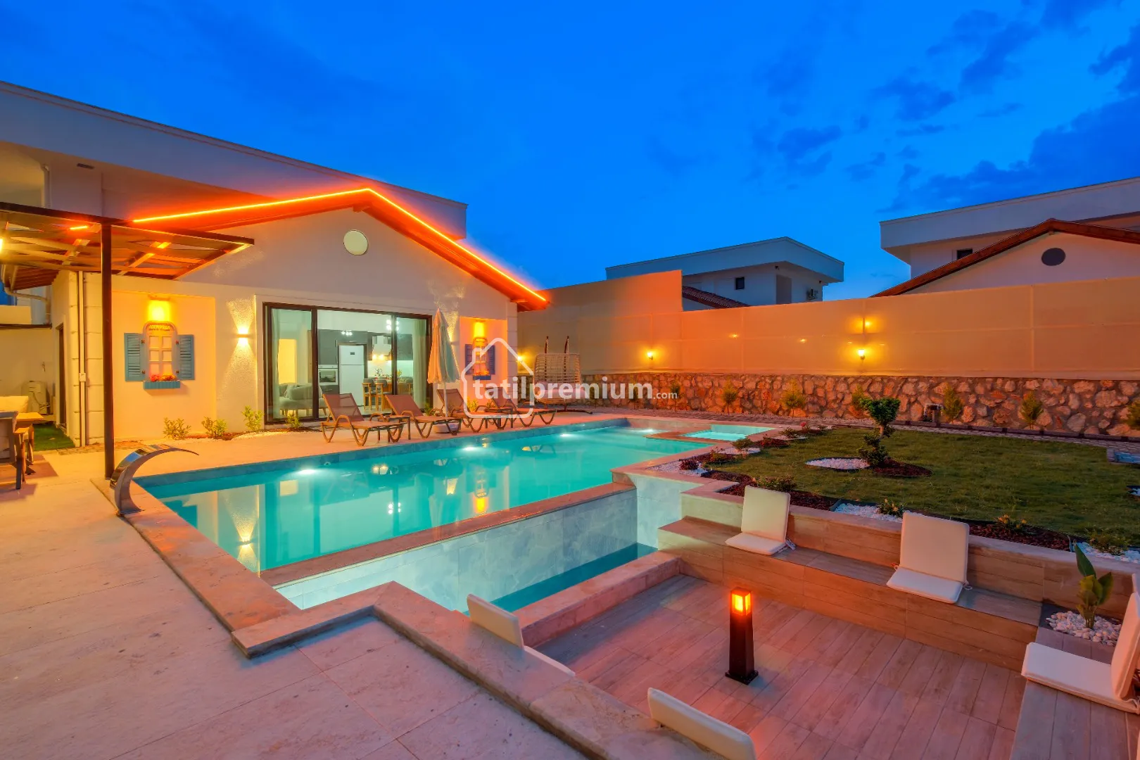 Villa Aderan 5 | Seydikemer’de Jakuzili Özel Havuzlu Kiralık Villa ...