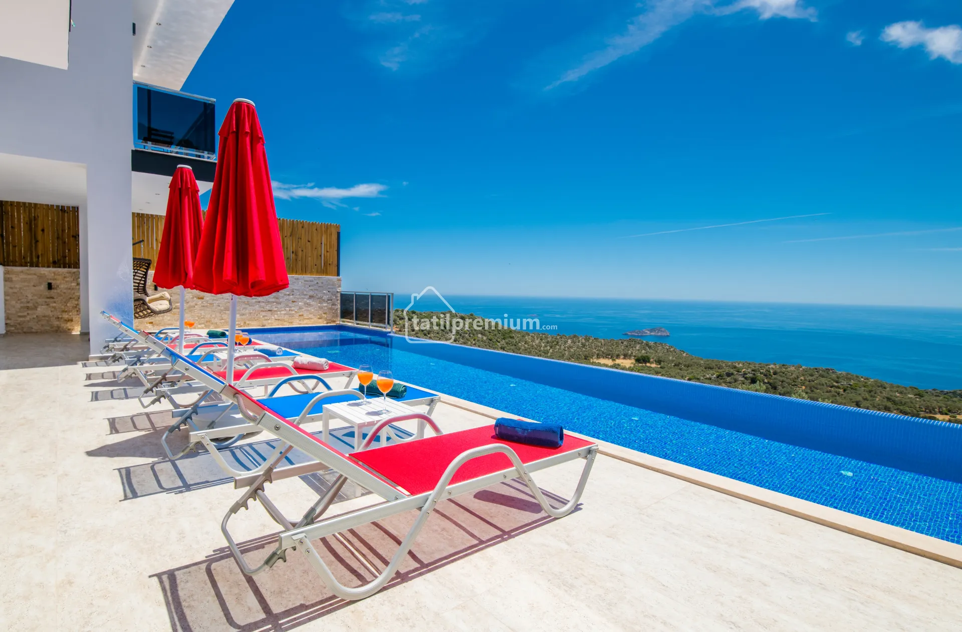 Villa Arin, Kalkan Deniz Manzaralı Kiralık Villa | Villada Premium Tatilin Adresi | Tatil Premium